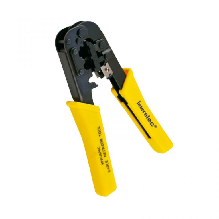 Pinza crimpeadora para fichas RJ11, RJ12 y RJ45 - Electromingo