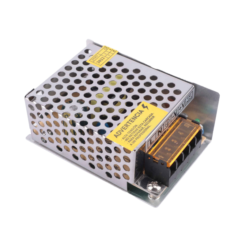 Fuente switching metálica 12V 2A 24W | Electromingo